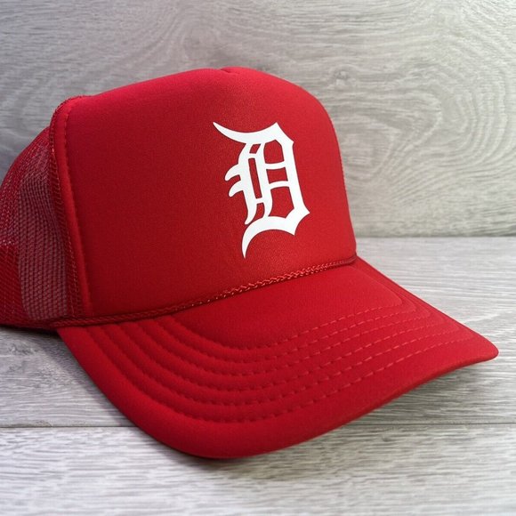 OTTO | Accessories | New Vintage Detroit Tigers Motor City Red Mesh ...